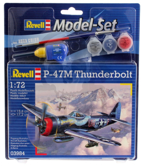 Battle-Models > Revell 63984 Model Set P-47 M Thunderbolt 1:72